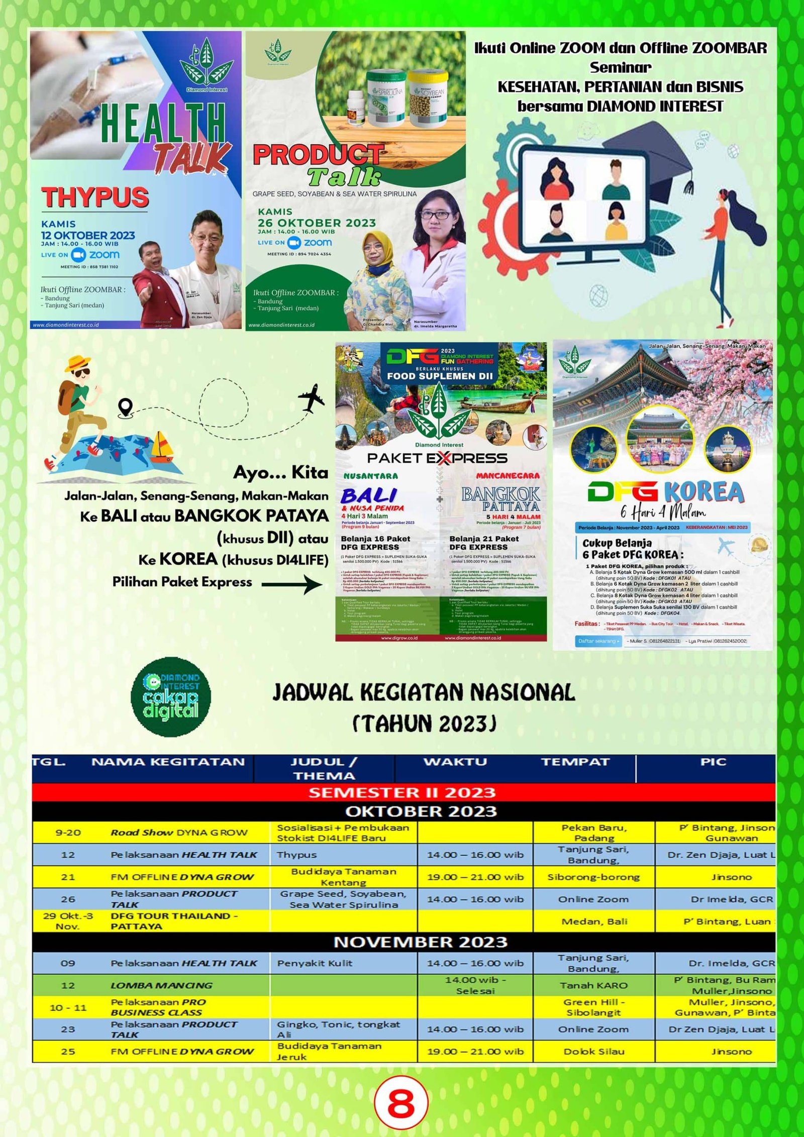 E Bulletin Oktober 2023 - Diamondinterest—Situs Resmi