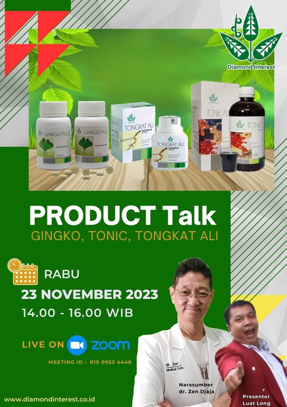 PRODUCT TALK NOVEMBER 2023 - Diamondinterest—Situs Resmi